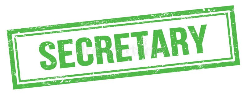 Secretary Stamp Stock Illustrations – 773 Secretary Stamp Stock ...