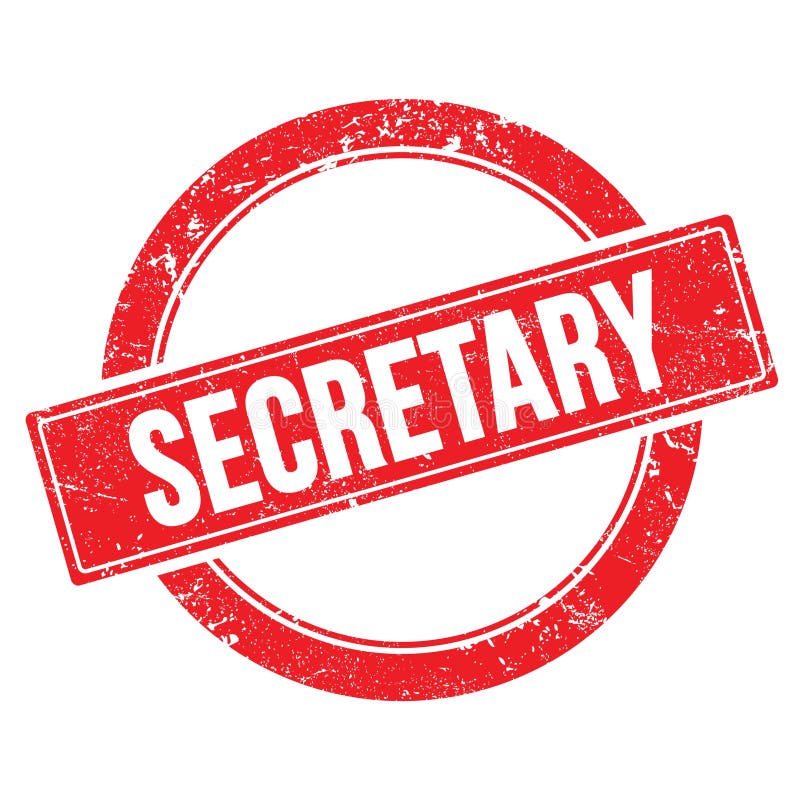 Secretary Stamp Stock Illustrations – 773 Secretary Stamp Stock ...
