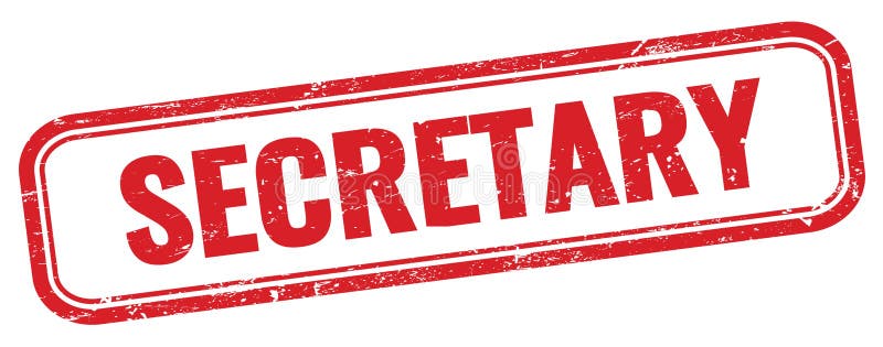 Secretary Stamp Stock Illustrations – 773 Secretary Stamp Stock ...