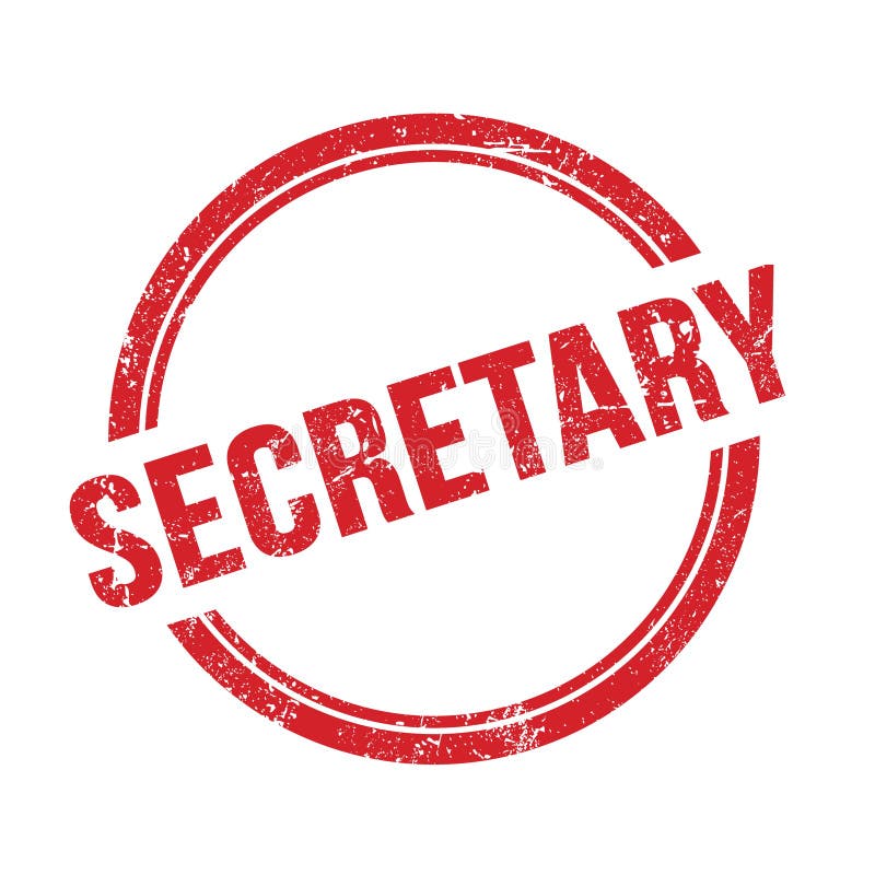 Secretary Stamp Stock Illustrations – 773 Secretary Stamp Stock ...
