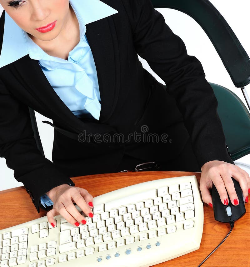 Medical Secretary Making an Appointment by Phone Stock Image - Image of ...
