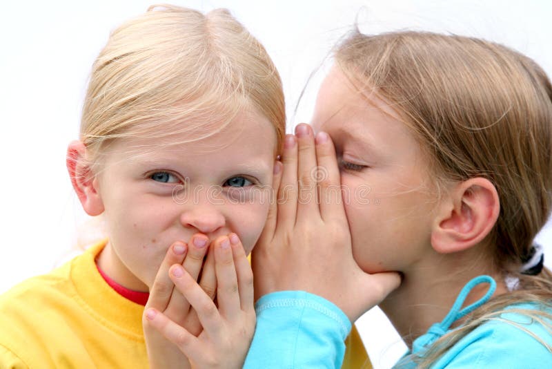 Children s secrets stock image. Image of bright, little - 3721397