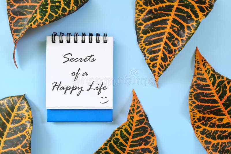Secrets of a Happy Life Motivational and Inspirational Guide Written on ...