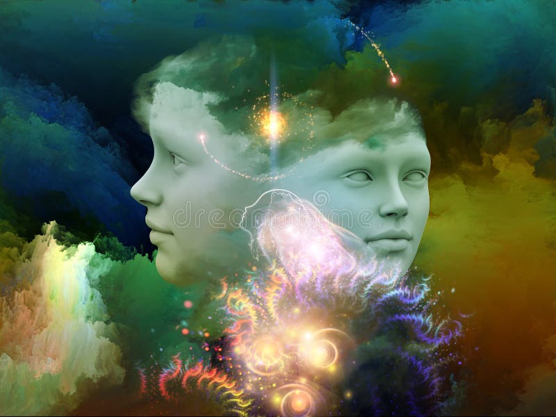 Secrets of the Mind stock illustration. Illustration of creative - 44749708