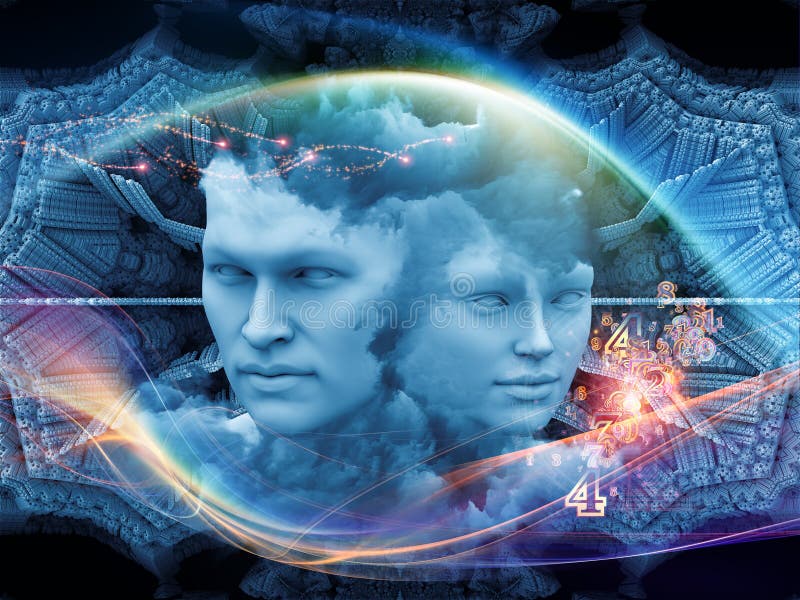 Secrets of the Mind stock illustration. Illustration of envision - 46053057