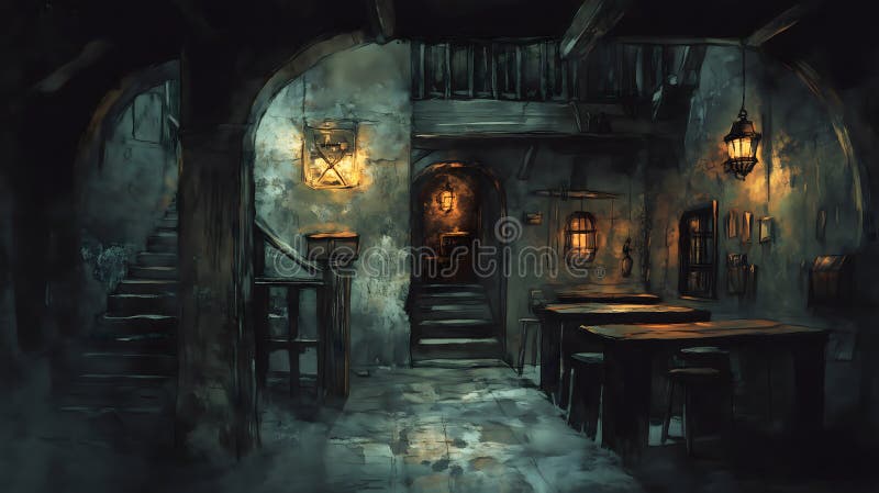 Secrets of the Mysterious Tavern: a Hidden World Illustration by ...