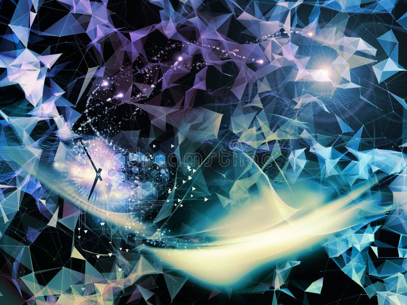 Secrets of Virtual World stock illustration. Illustration of ...