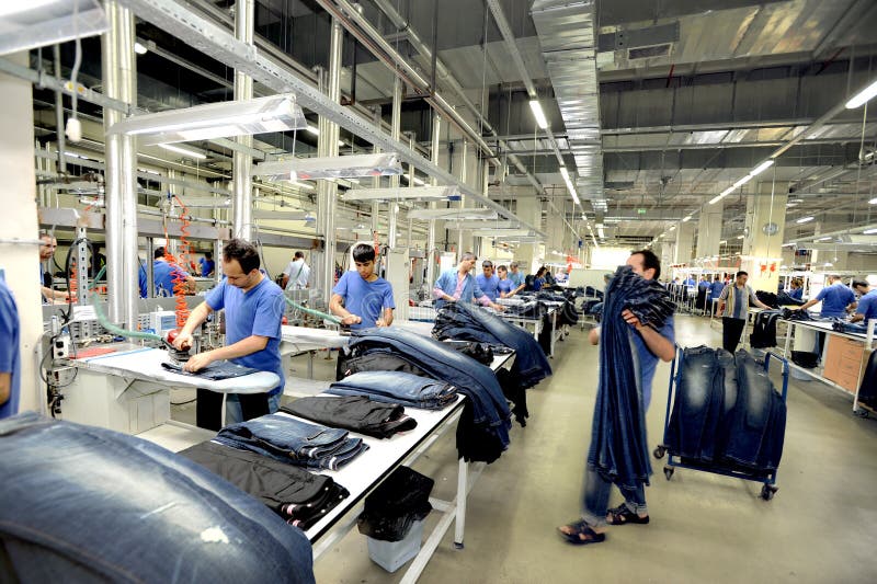 Secteur De Textile De La Turquie Image stock éditorial - Image du usine ...