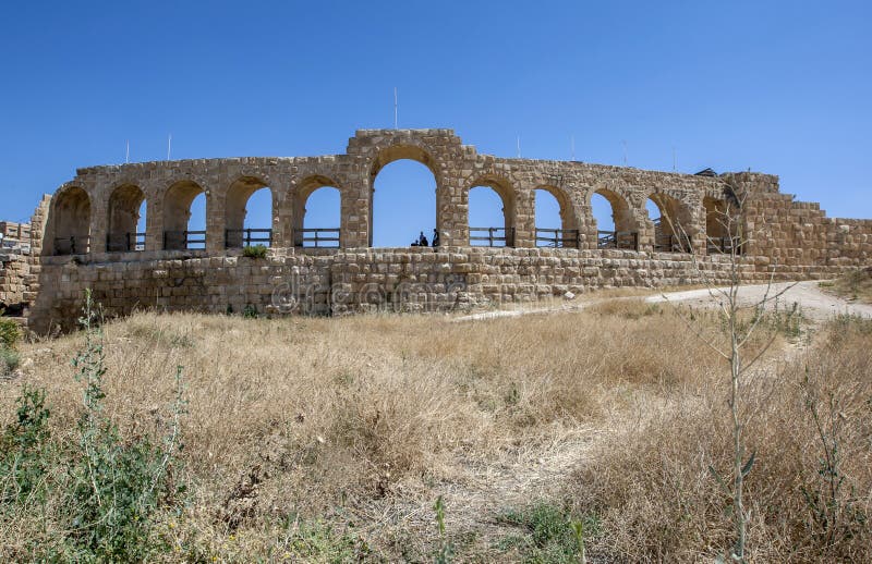 A Section of the Arched Walls of the Hippodrome at the Ancient Site of ...