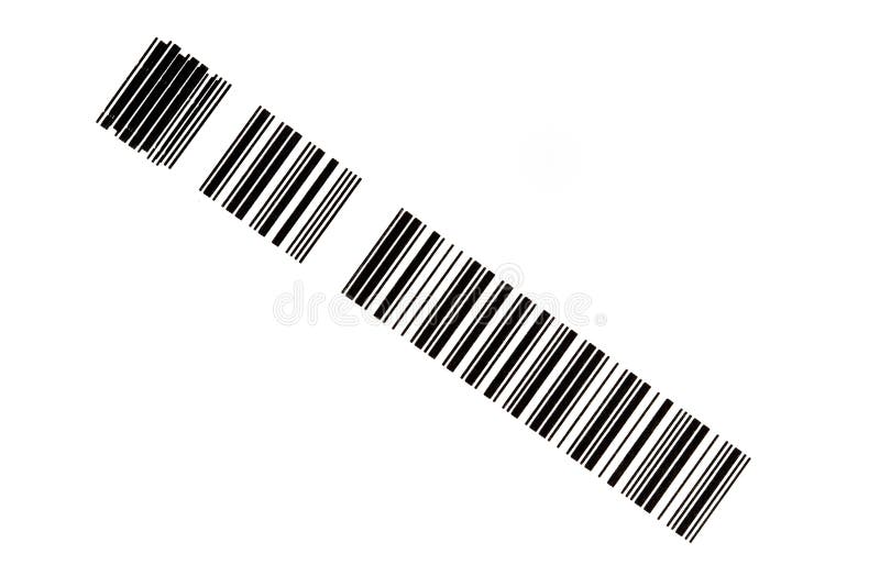 Section of a bar code stock image. Image of laser, merchandise - 11284809