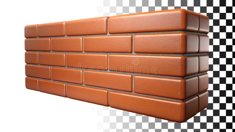 Section Clean Red Brick Wall Texture Pattern Construction Masonry House ...