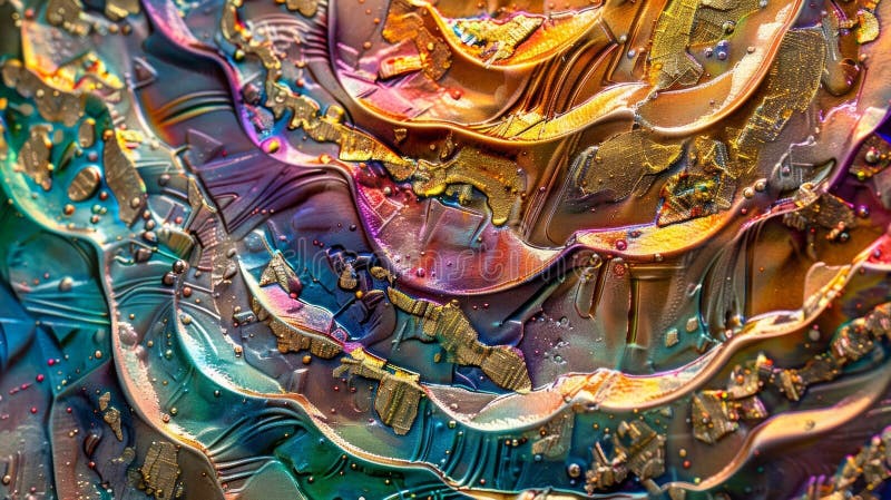 A Section of a Composite Panel with a Glossy Resin Coating Showcasing a ...