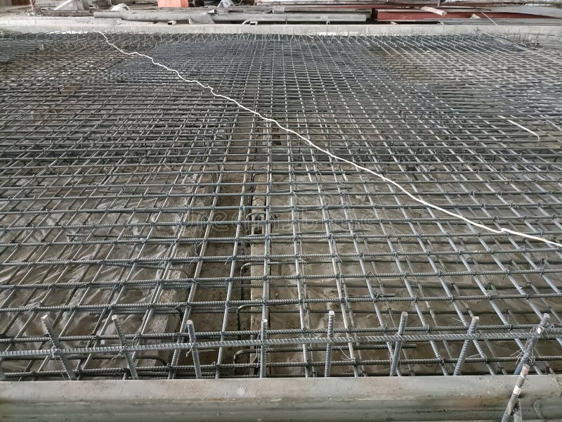 A Section of the Floor is Made of Steel. Stock Photo - Image of floor ...