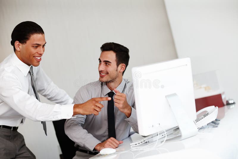 This Section Here is Especially Good. a Helpful Businessman Aiding a ...