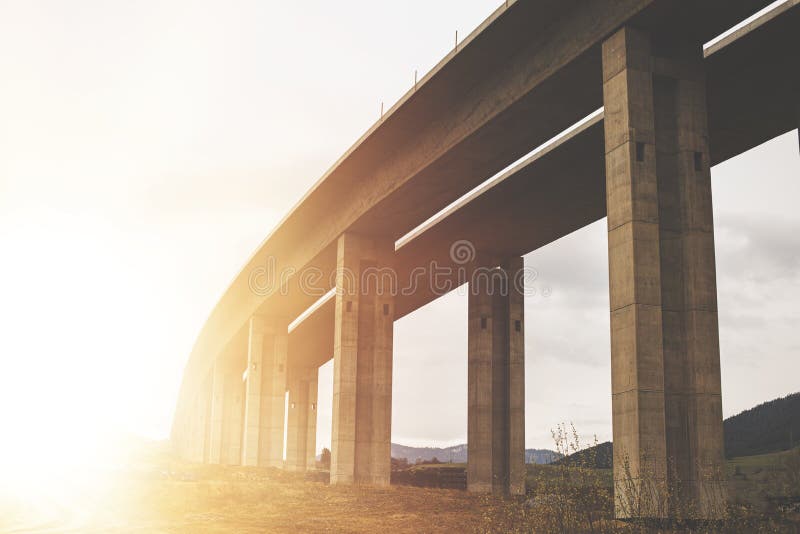 Section of Highway Under Construction.High Quality Photo. Stock Photo ...