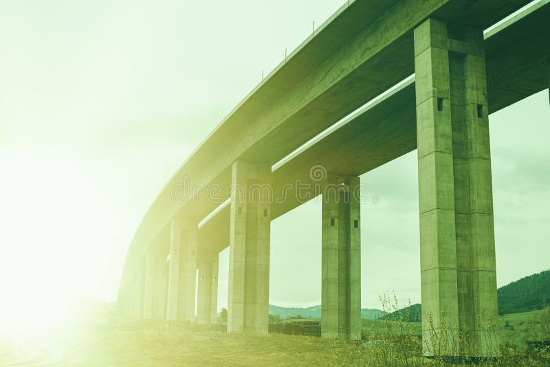Section of Highway Under Construction.High Quality Photo. Stock Photo ...