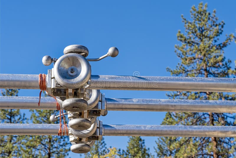 A Section of an Insulator Assembly for a High Voltage Power Line in ...