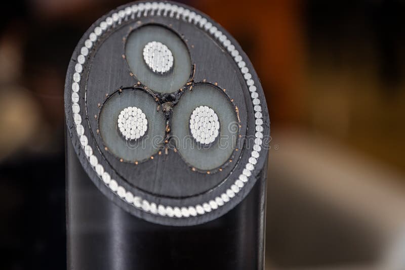 Section of Multi-core Aluminum Wire for Various Purposes in Industry ...