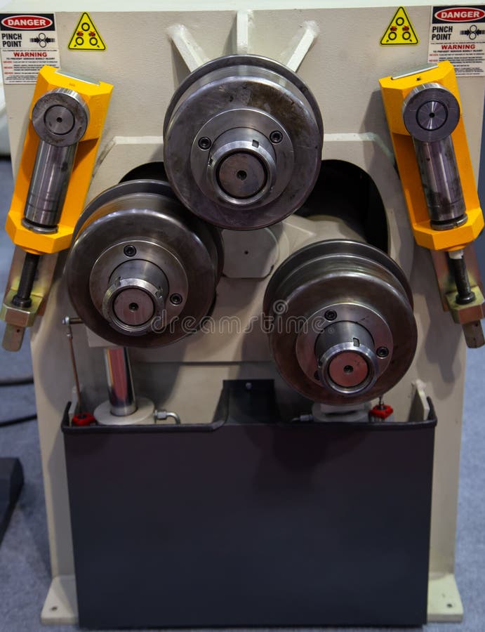 Section and Pipe Bending Machine Stock Photo - Image of bending ...