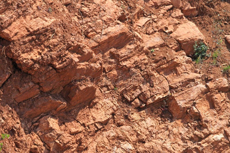 Roche rouge image stock. Image du pierre, earth, nature - 29907815