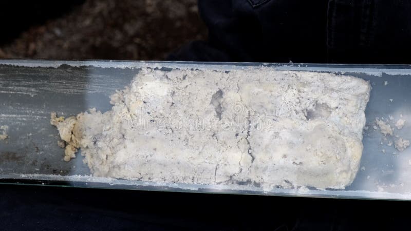 Section Sewer Pipe. Blockage in the Pipe Stock Photo - Image of shows ...