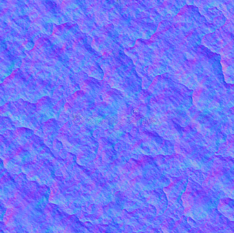 Section of Tree Trunk with Concentric Circles in Normal Map. 3D ...