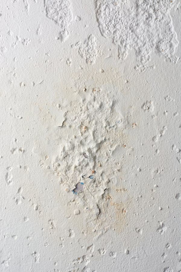 Section of Wall Surface Damage Caused by Moisture Stock Photo - Image ...