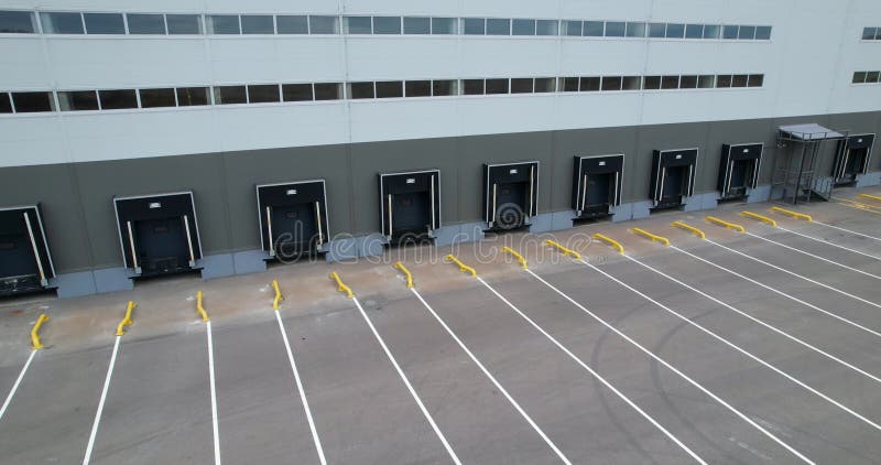 Loading and Unloading Areas for Trucks Stock Footage - Video of ...