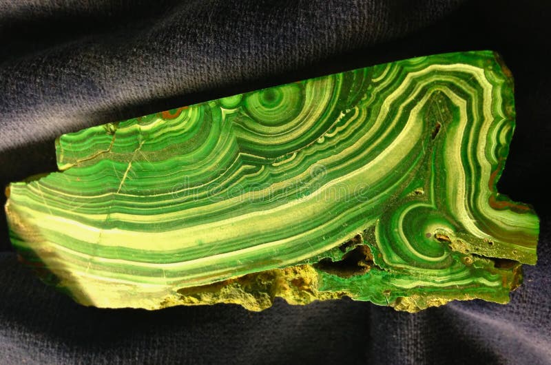 Sectioned Rock Showing Layers Stock Photo - Image of specimen, swirls ...