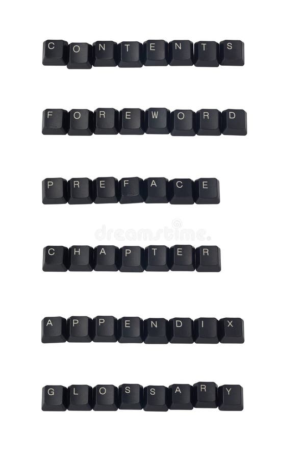 Appendix Book Definition