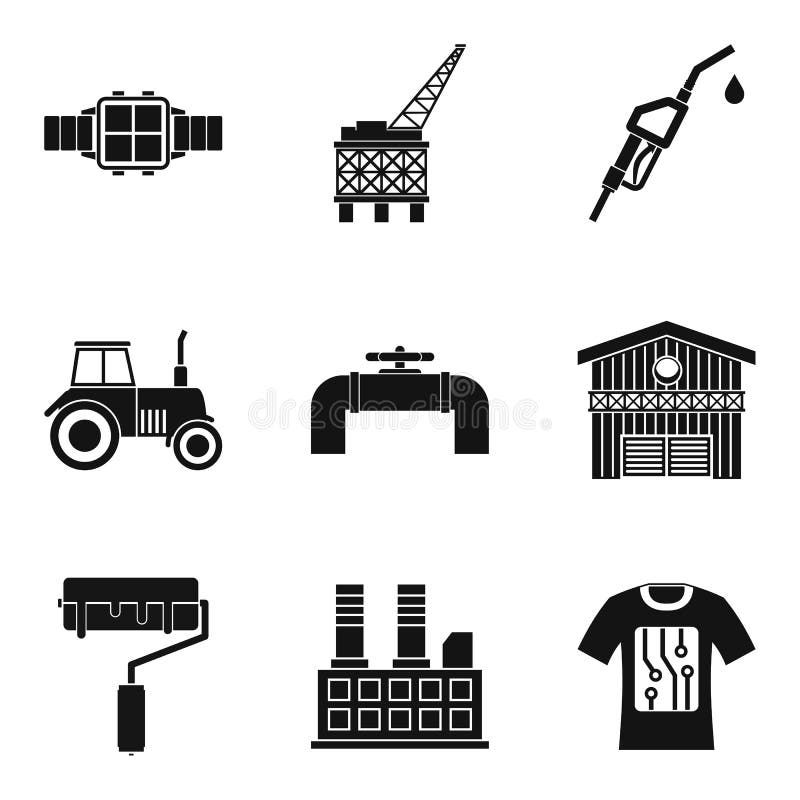 Industry Sector Icons Stock Illustrations – 214 Industry Sector Icons ...