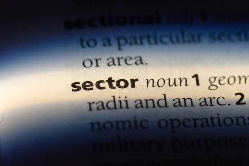 Sector stock image. Image of definition, closeup, isolated - 126617695