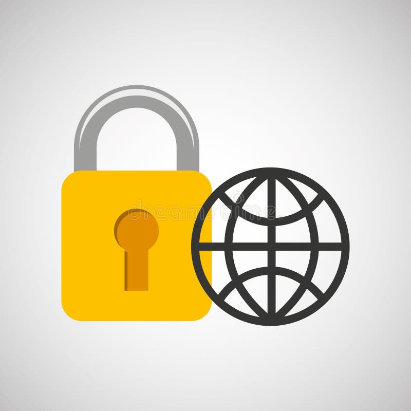 Secuity system icon stock illustration. Illustration of graphic - 73960392