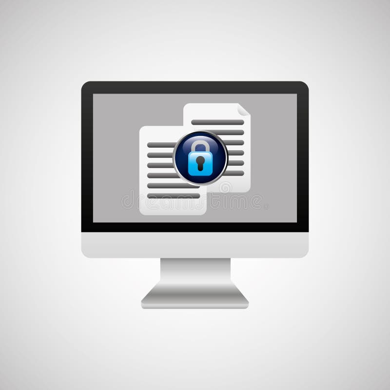 Secuity system icon stock illustration. Illustration of engineering ...