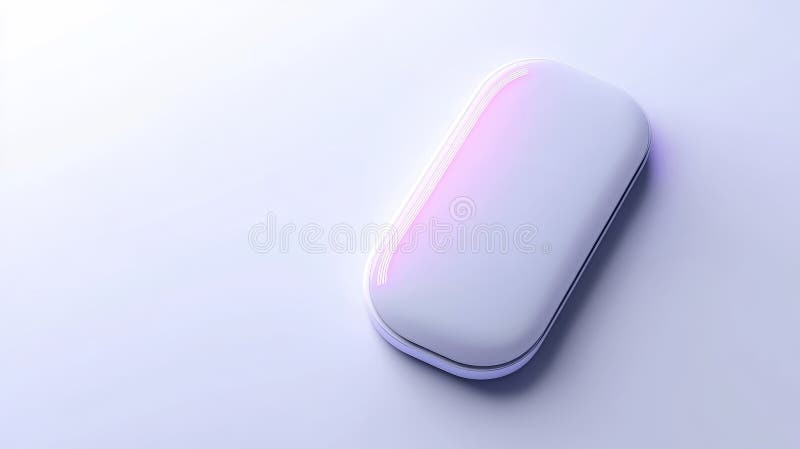 Secure Access Fingerprint Scanner on a Sleek Illuminated Surface with ...