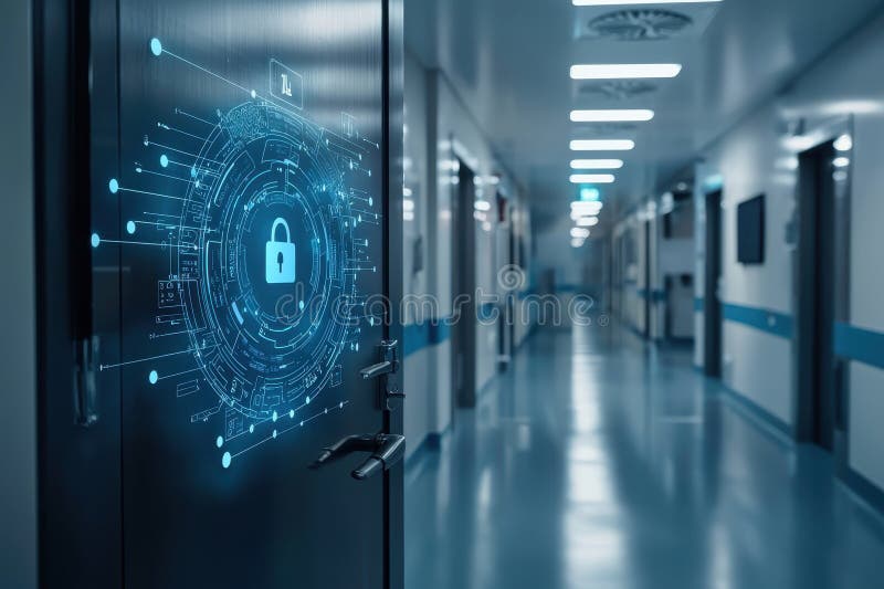 Secure Access System in Hospital Corridor Healthcare Facility Digital ...