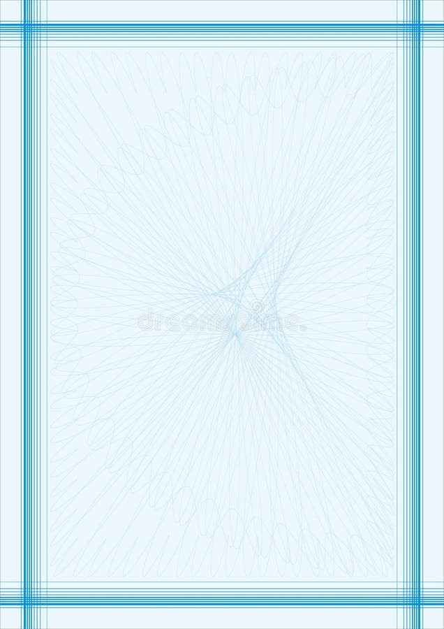 Secure Blue Line Frame stock vector. Illustration of bank - 3314238