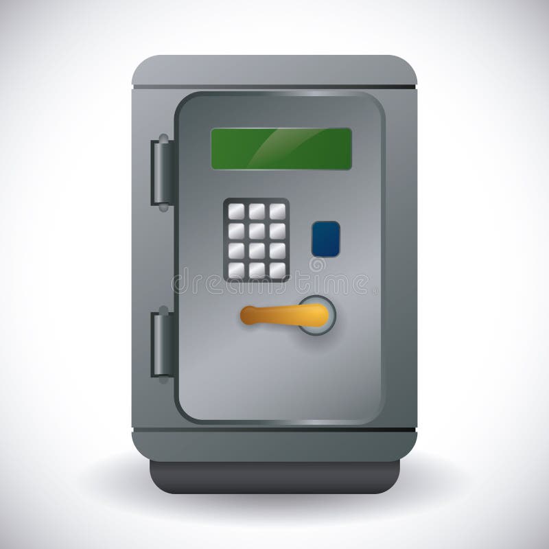 Secure box design stock illustration. Illustration of protection - 46186313