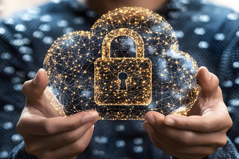 Secure Cloud Data Protection: Digital Safety and Privacy Stock ...