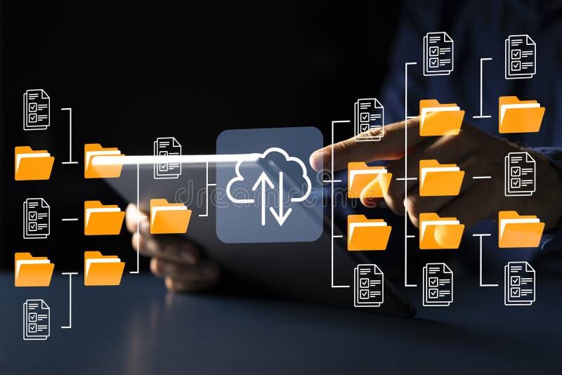 Secure Cloud Server Access: African-American it Consultant Managing ...