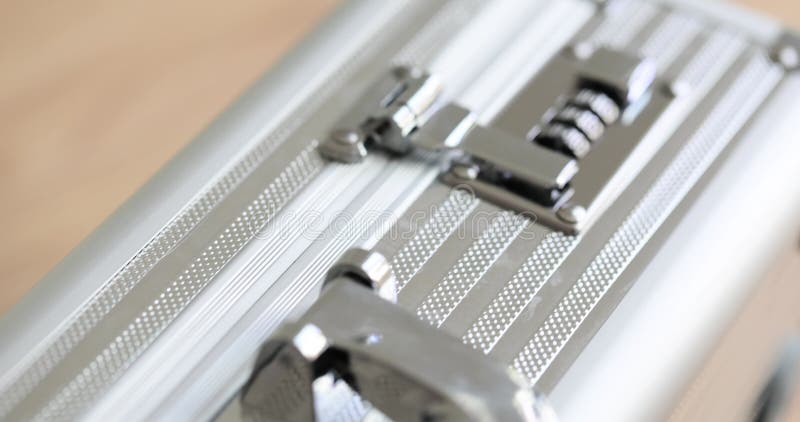 Secure Code for Business Case Bag Concept Stock Footage - Video of data ...