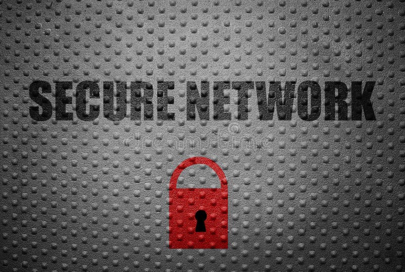 Secure Computer Network Concept Stock Image Image Of Private Stolen
