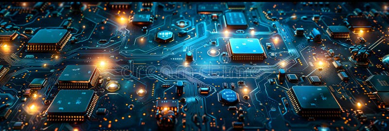 Secure Computer System - Encryption & Firewall Protection Stock ...