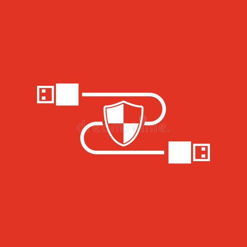 The Secure Connection Icon. Transfer and Connection, Data, Antivirus ...