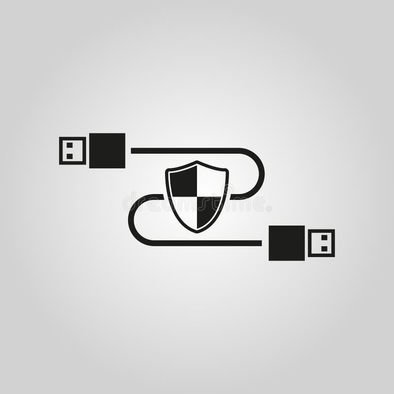The Secure Connection Icon. Transfer and Connection, Data, Antivirus ...