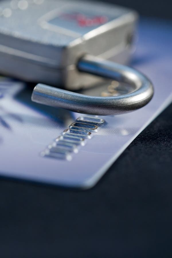 Credit Card Security stock photo. Image of loan, electronic - 5230504
