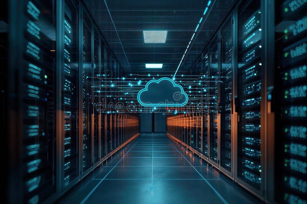 Secure Data Centers, Backbone of Cloud Computing, Interconnected Via ...