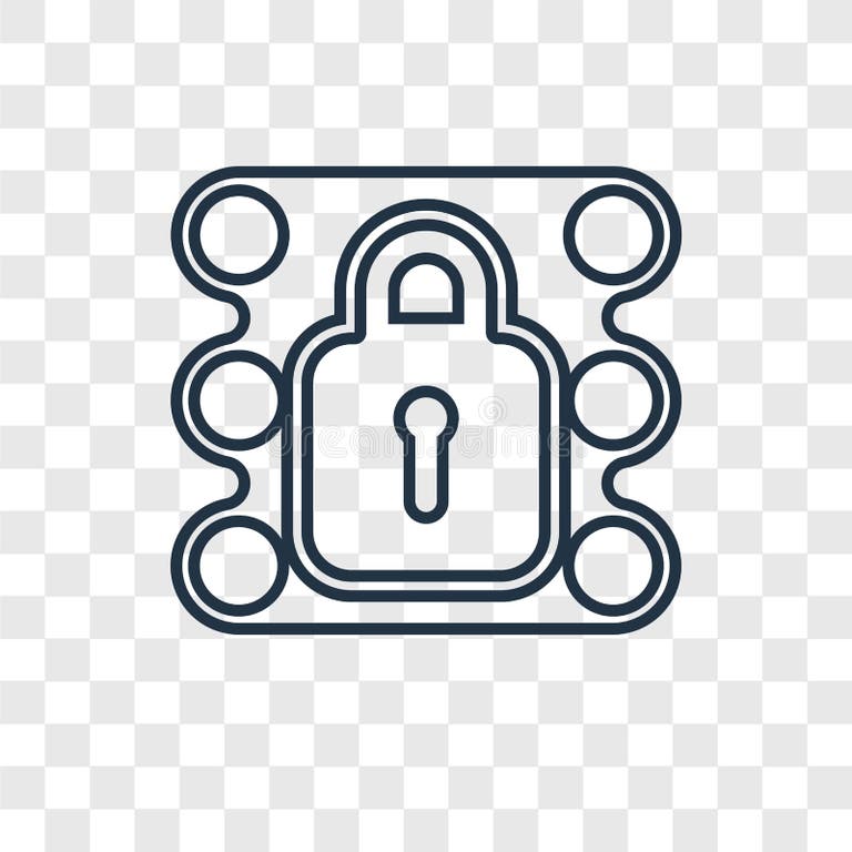 Lock Icon Vector Transparent Stock Illustrations – 6,971 Lock Icon ...