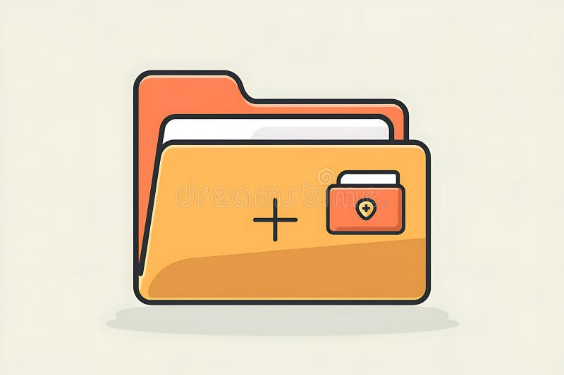 Secured Subfolder Stock Illustrations – 3 Secured Subfolder Stock ...