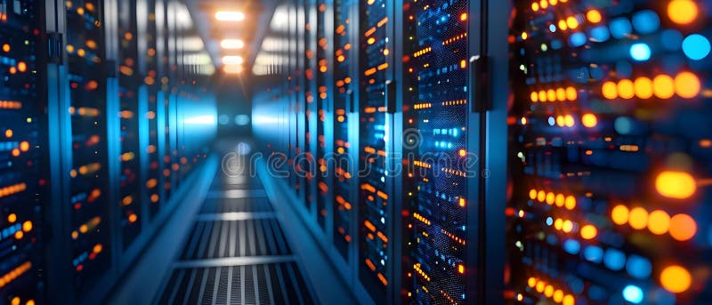 Secure Data Highway: Minimalist Approach To Digital Defense. Concept ...